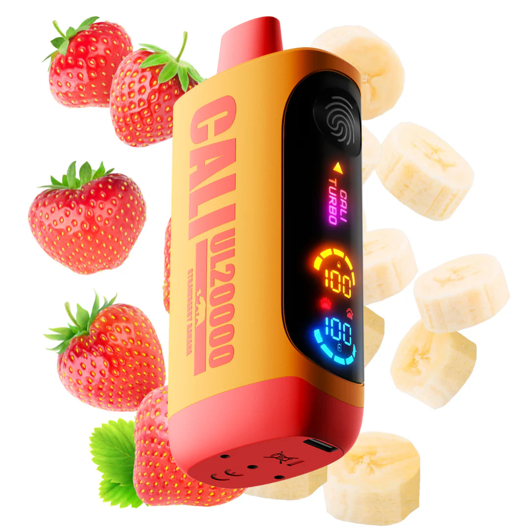 Cali Bars Strawberry Banana 20000 puffs. – TC SOLUCIONES