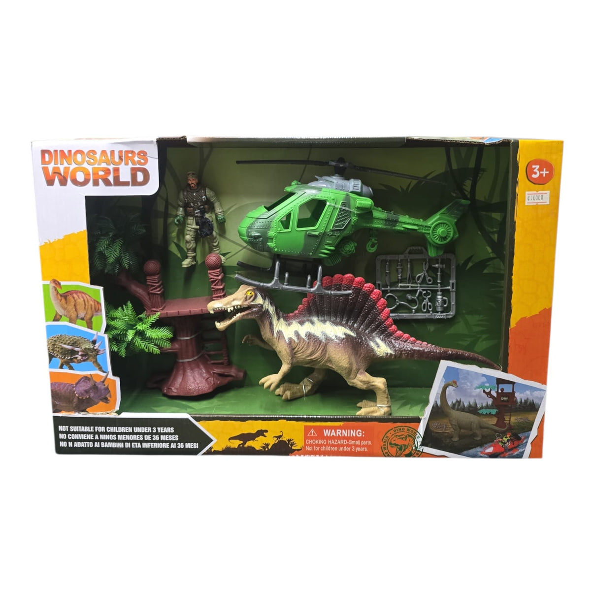 Set de Dinosaurios Spinosaurus Dinosaurs World. – TC SOLUCIONES