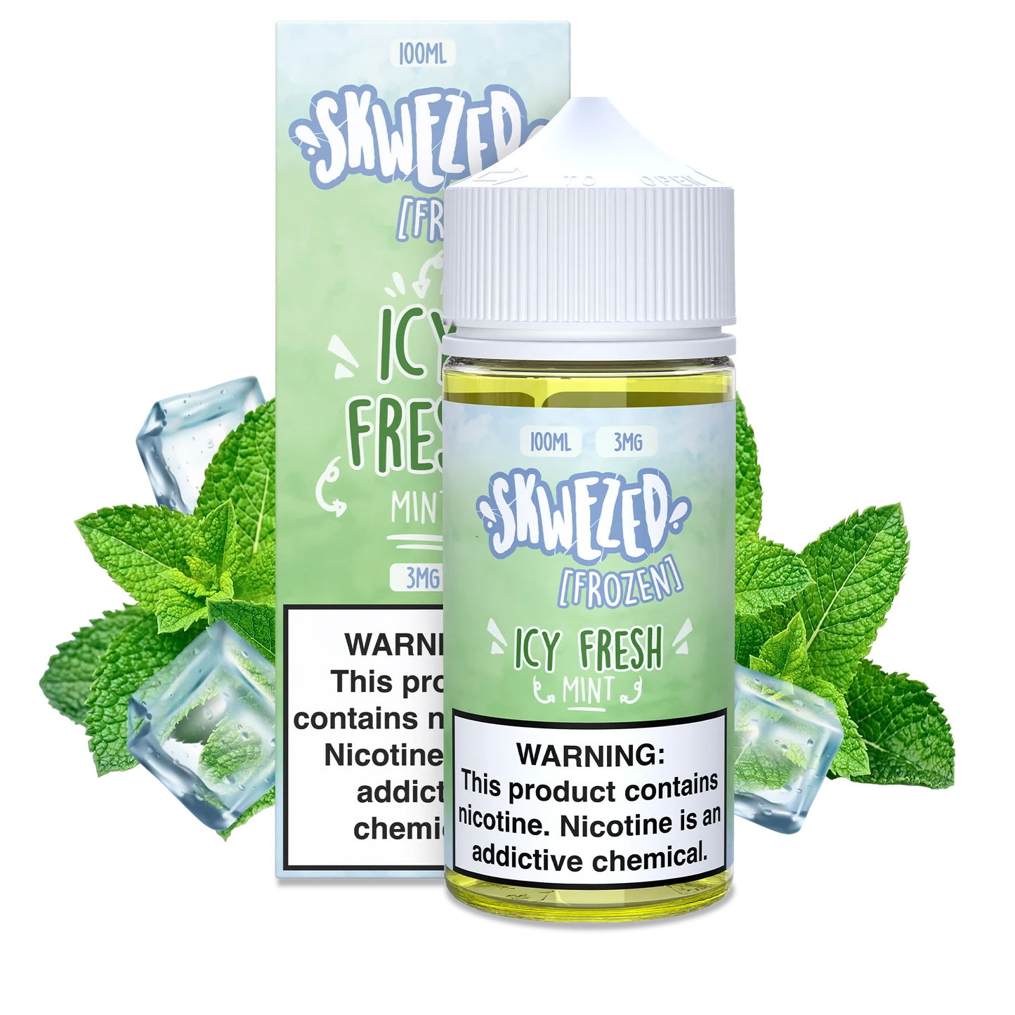 Skwezed Frozen Icy Fresh Mint 3mg y 6mg. – TC SOLUCIONES