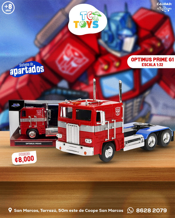 Transformers Optimus Prime Jada. – TC SOLUCIONES