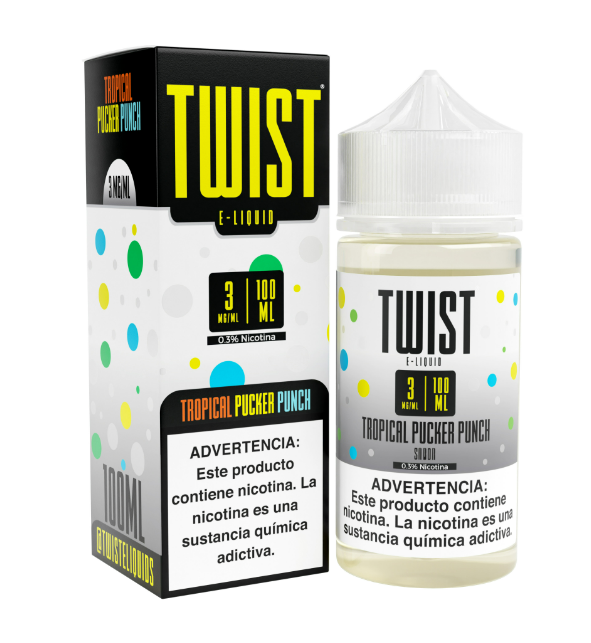 Twist Tropical Pucker Punch 3mg y 6mg. – TC SOLUCIONES